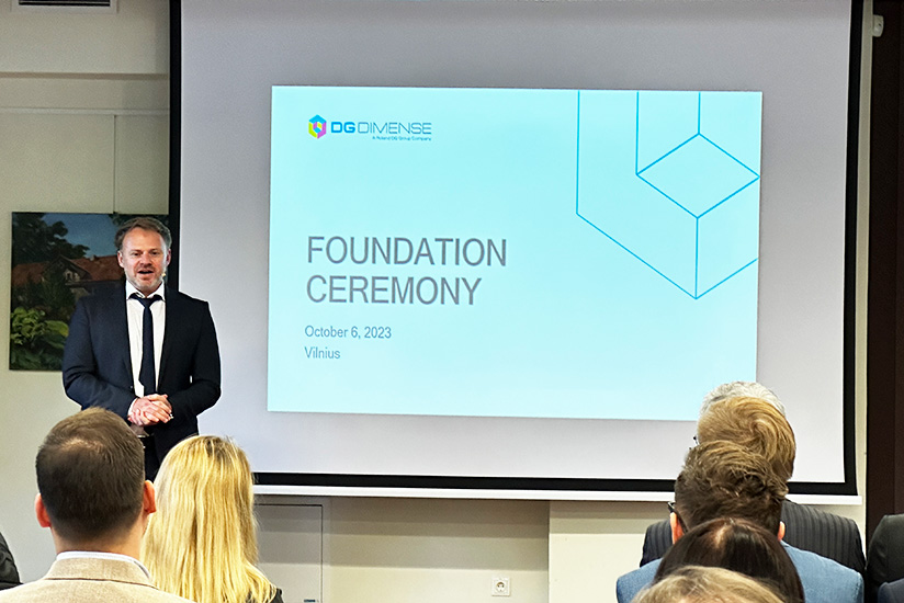 Establishment of UAB DG DIMENSE