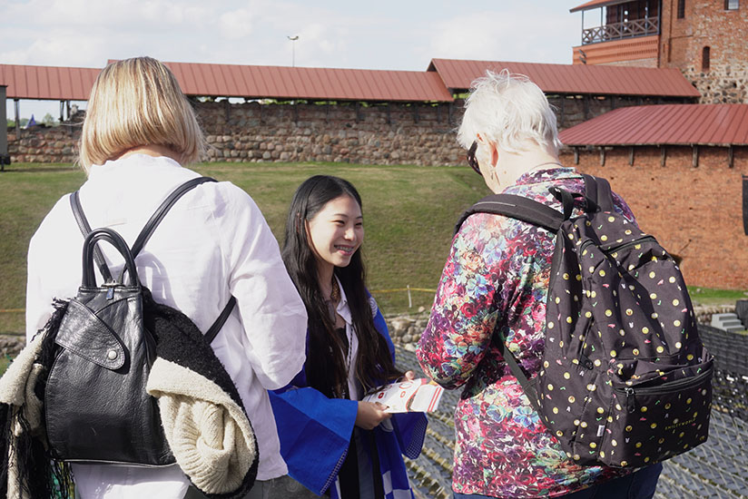 A Japanese Intern’s Journey from Lithuanian Music Festival Volunteer to ...