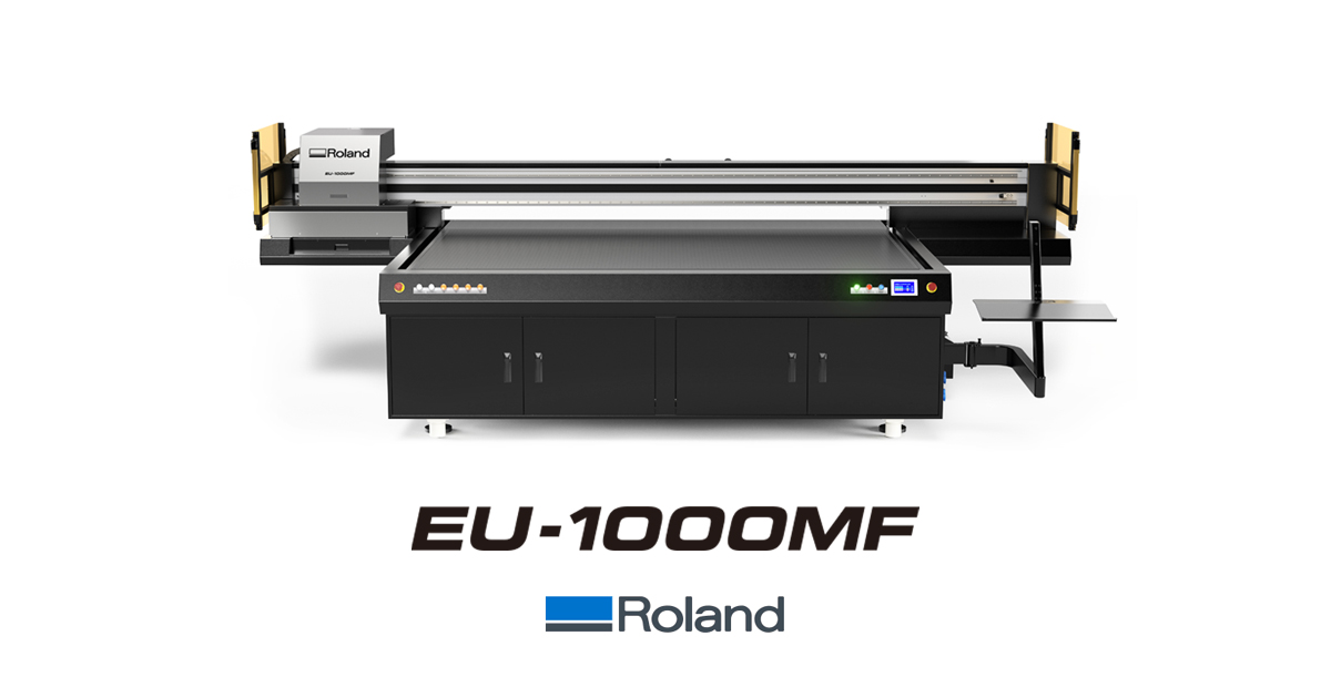 Roland DG Launches Lower-cost UV-LED Flatbed Printer in North American Market to Meet Growing Demand