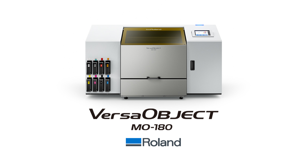 Roland DG Launches VersaOBJECT MO-180 UV Flatbed Printer for Increased Sales Opportunities Among ...