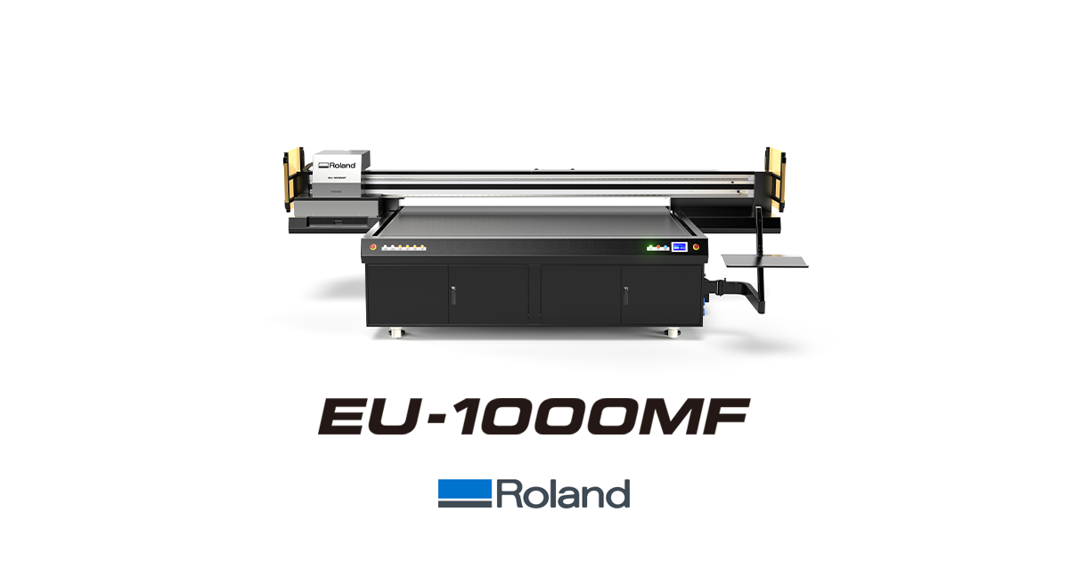 Roland DG Launches Lower-cost UV-LED Flatbed Printer in European Market ...